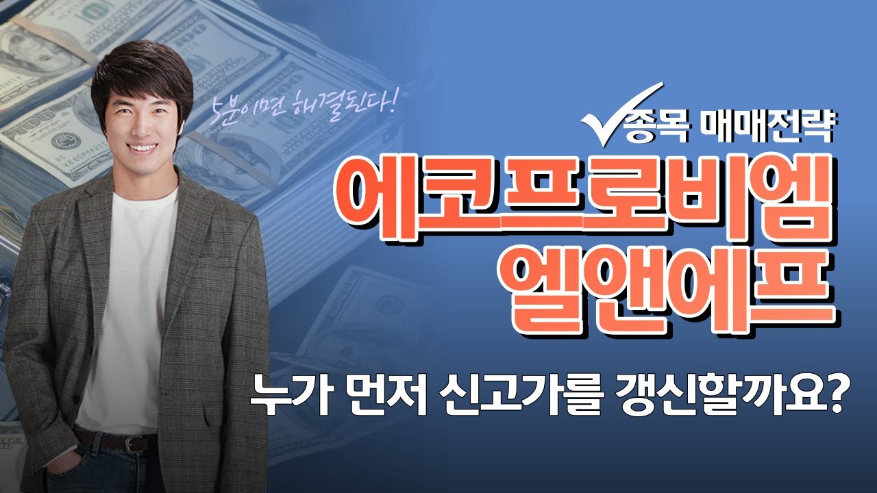 에코프로비엠엘앤에프 누가 먼저 신고가를 갱신할까요 에코프로비엠엘앤에프 차트 완성 Youtube