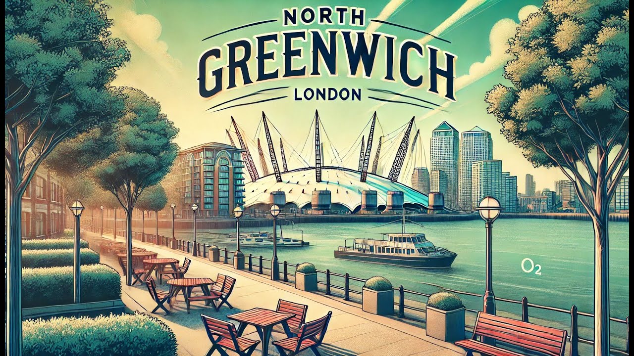 Walking Through North Greenwich - Stunning River Views - Olympian Way ...