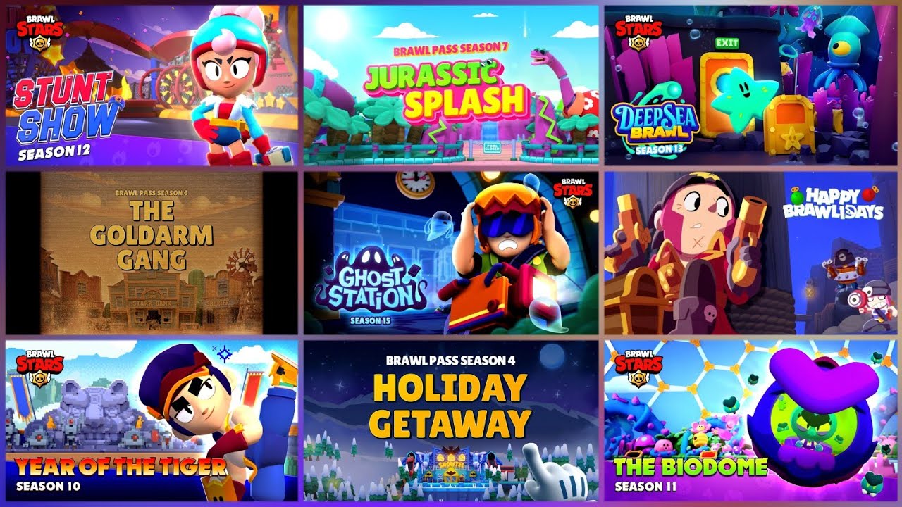 ALL BRAWLSTARS ANIMATION (SEASON 1_15) 🤩 - YouTube