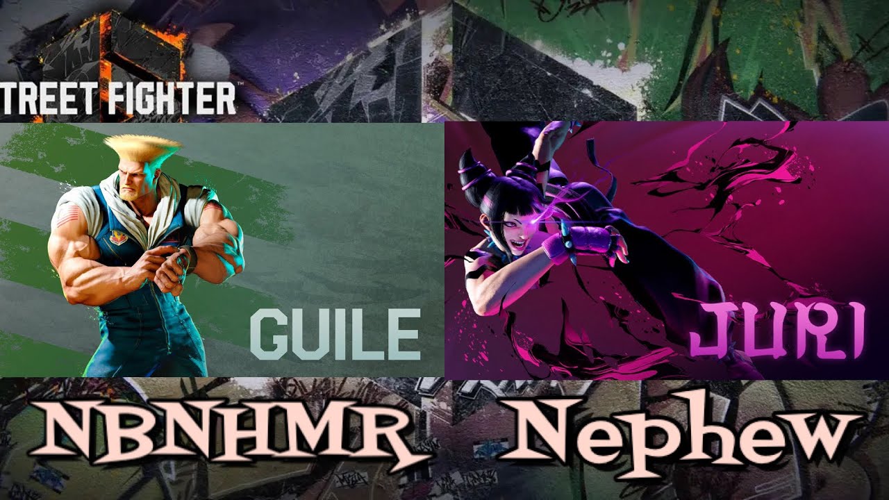 [SF6] NBNHMR(Guile) vs Nephew(Juri) High Level [Street Fighter 6] - YouTube