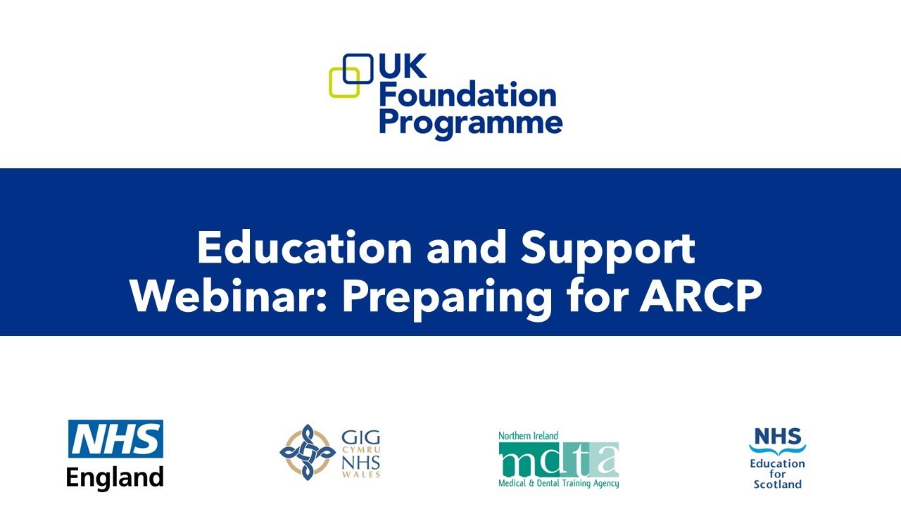 UKFP 2024 Education and Support Webinar – Preparing for ARCP - YouTube