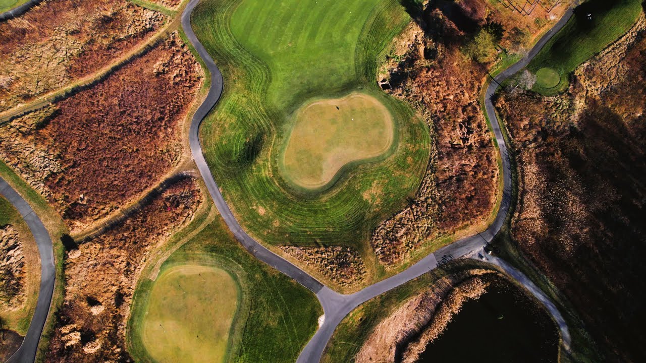 God and Golf - Drone Imagery of Joppatowne, Maryland - YouTube