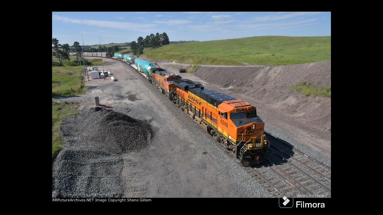BNSF 4249 - YouTube