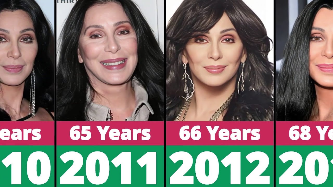 Transformation Of cher From 2 To 79 Years Old - YouTube