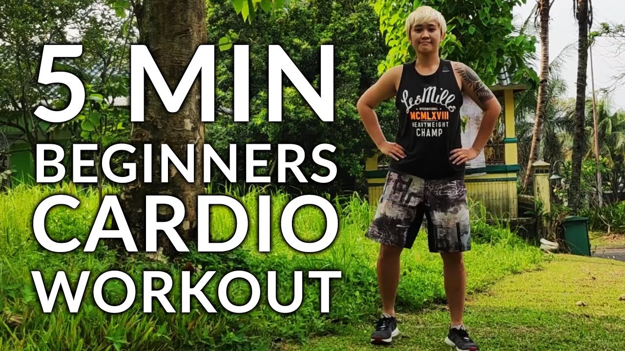 5 Min Simple Cardio Workout at Home for Beginners | No Equipment | Low ...