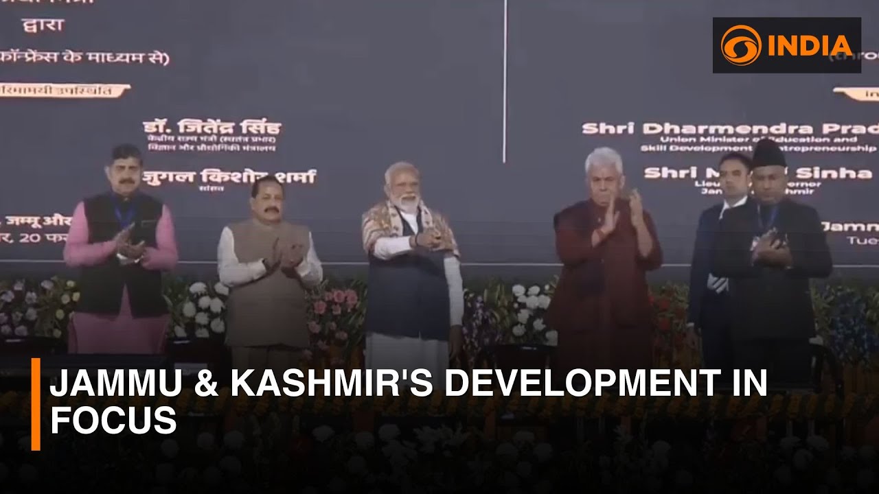 Jammu & Kashmir's development in focus & other updates | DD India News ...