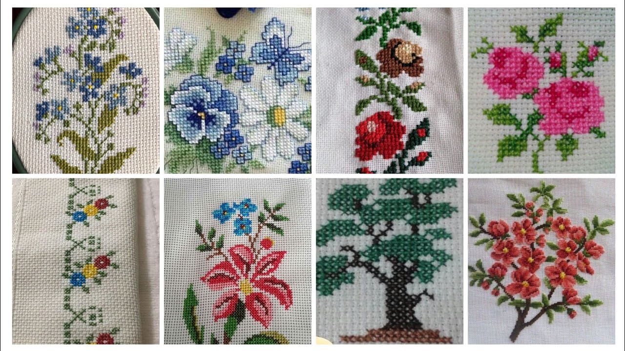 impressive and pretty cross-stitch pattern designing ideas # ...