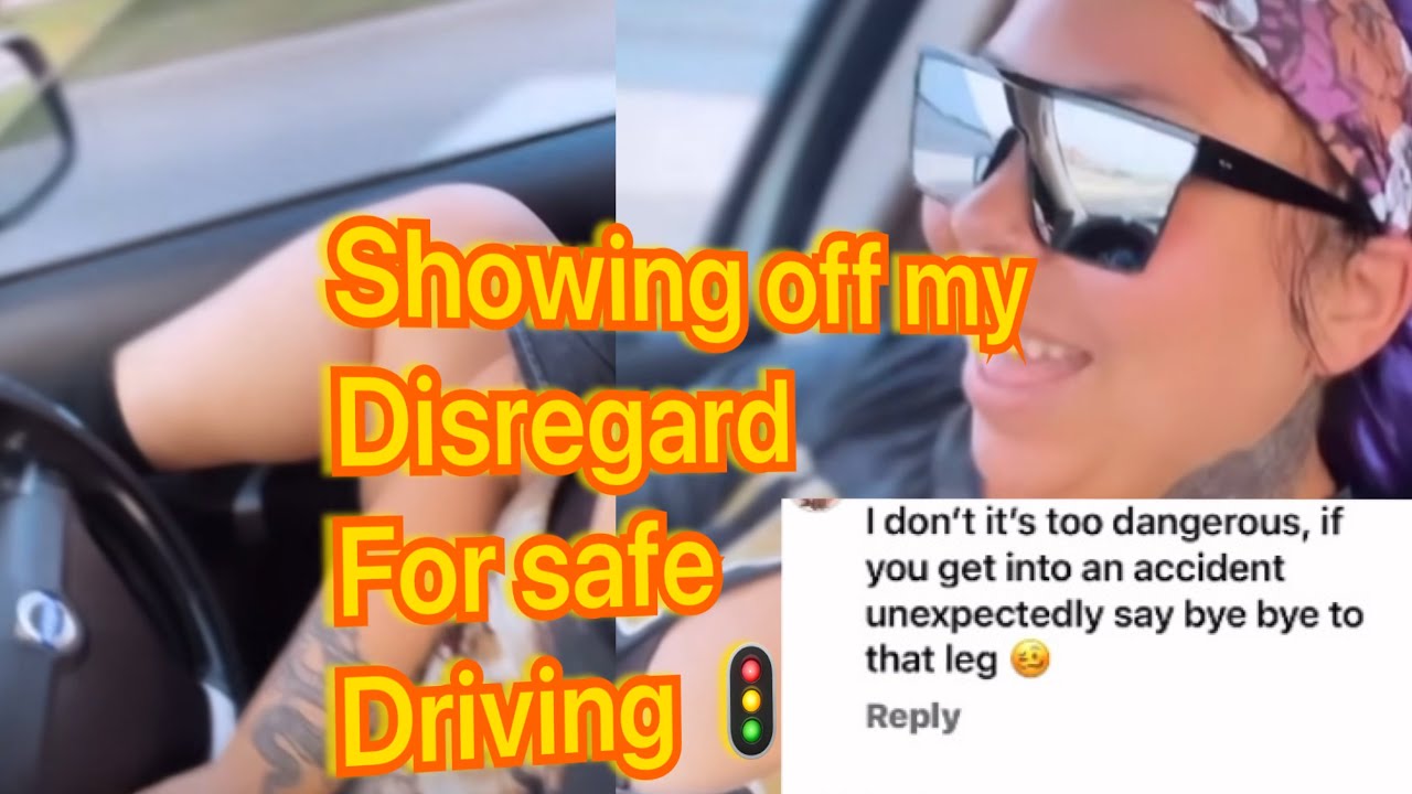 Olivia’s disregard for safe driving 🚦 - YouTube