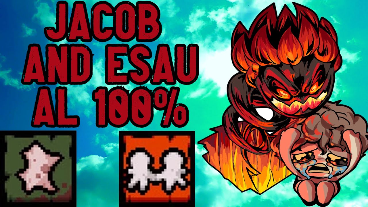 jacob and esau vs mother y the beast | the binding of isaac repentance ...