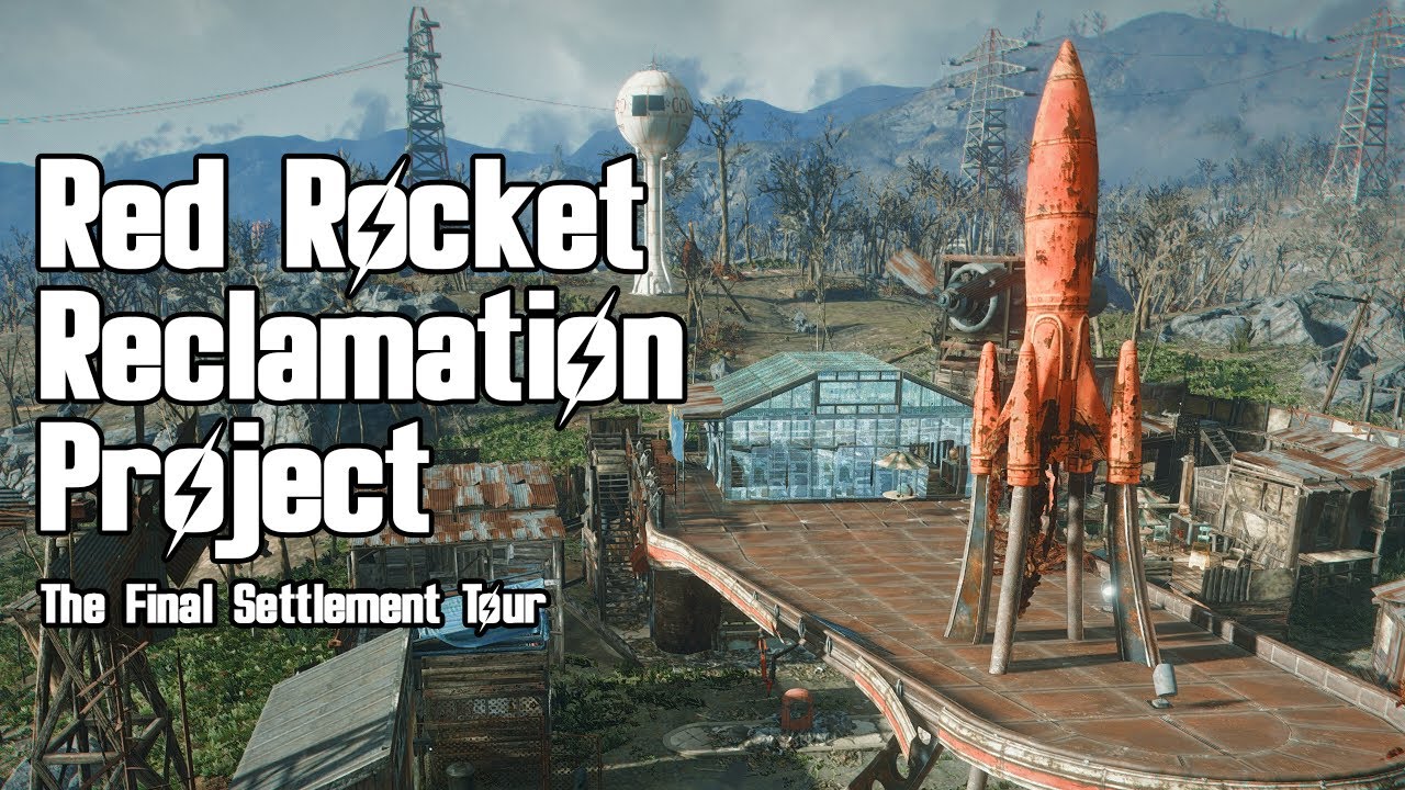 Lets Build Red Rocket in Fallout 4 - Red Rocket Reclamation Project ...