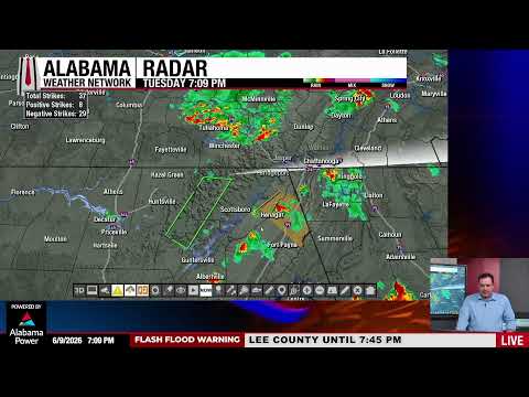Alabama Weather Network Live Storm Coverage