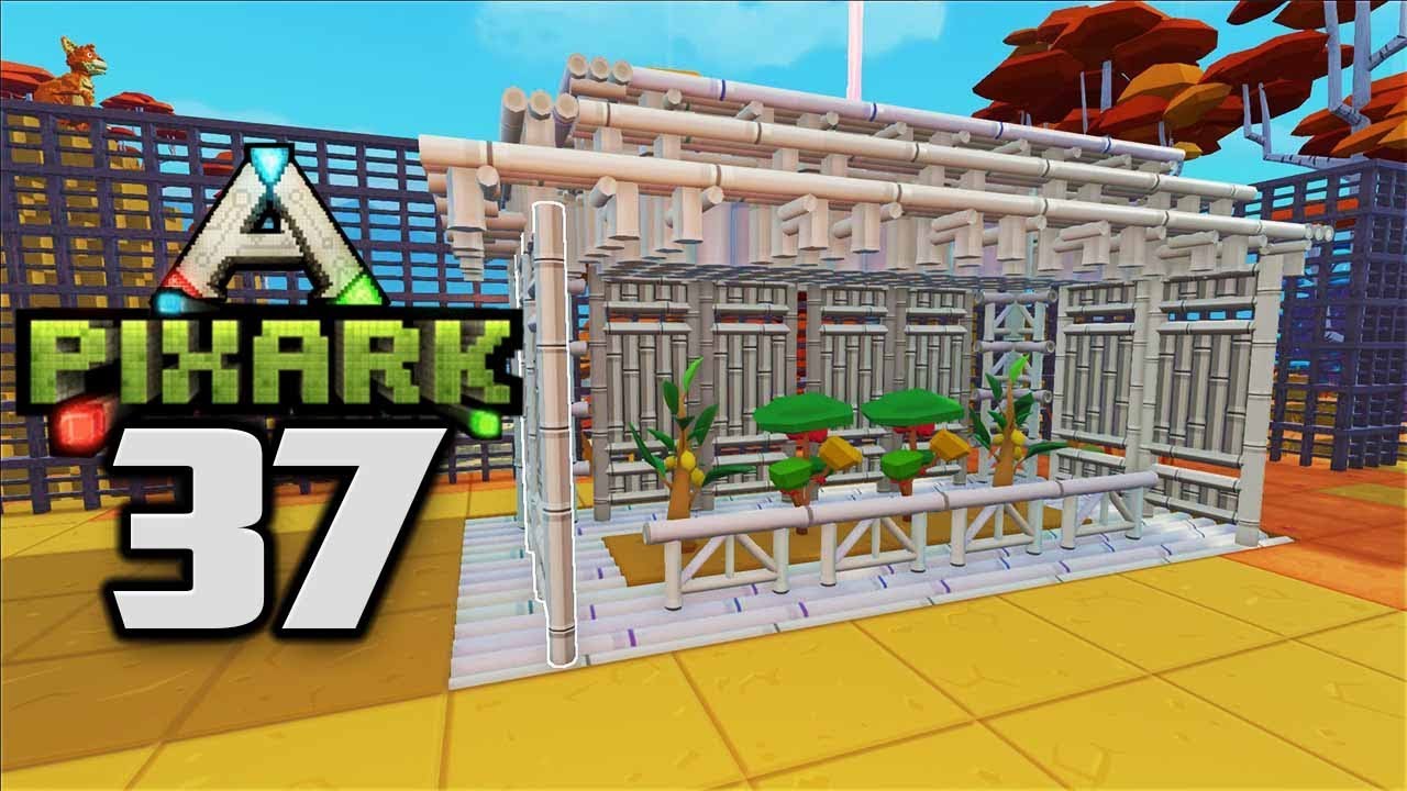 GREEN BERRY SEEDS & BUILDING A PERGOLA! - Let's Play PixARK Gameplay ...