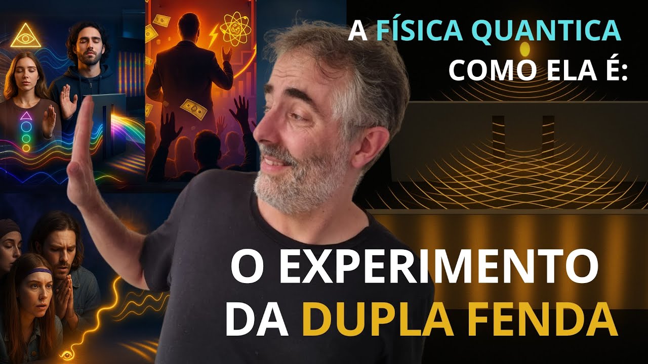Física Quântica como ela é: O experimento da dupla fenda - YouTube