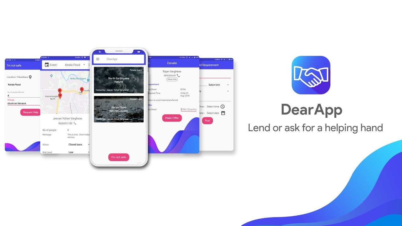 DearApp Promo | Social App | A new way to help others - YouTube