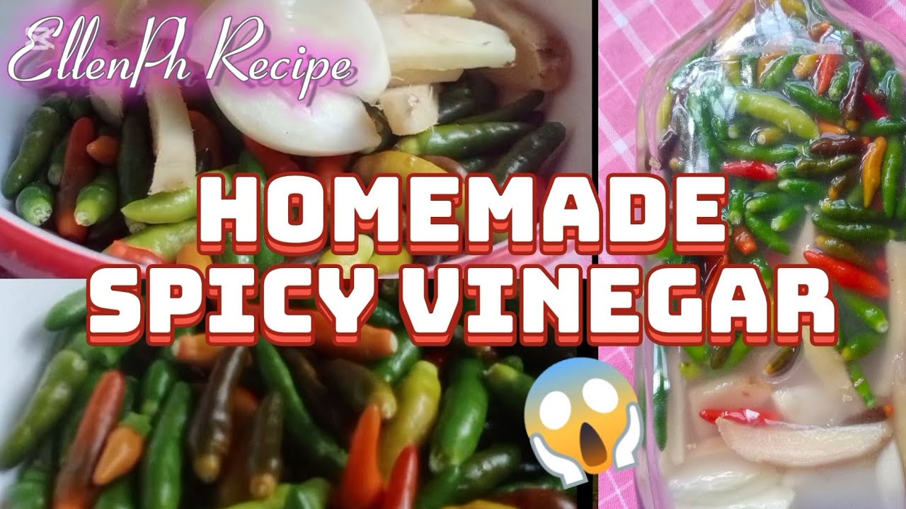 HOMEMADE SPICY VINEGAR | PERFECT SAWSAWAN - YouTube