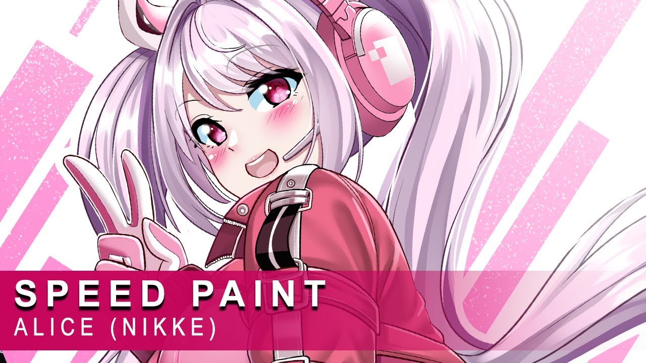 [Speed paint] First NIKKE fanart is for ALICE (Fanart) - YouTube