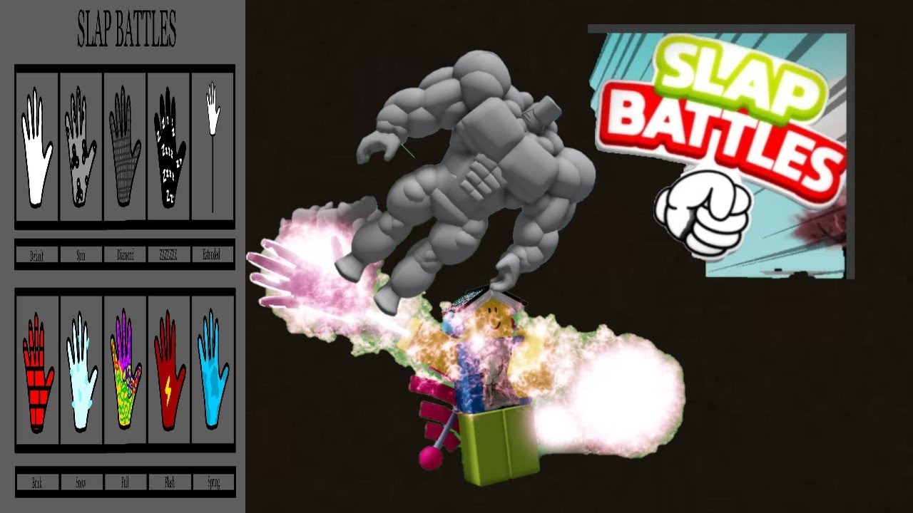 Roblox Script Gloves Tool Pack Slap Battles - YouTube