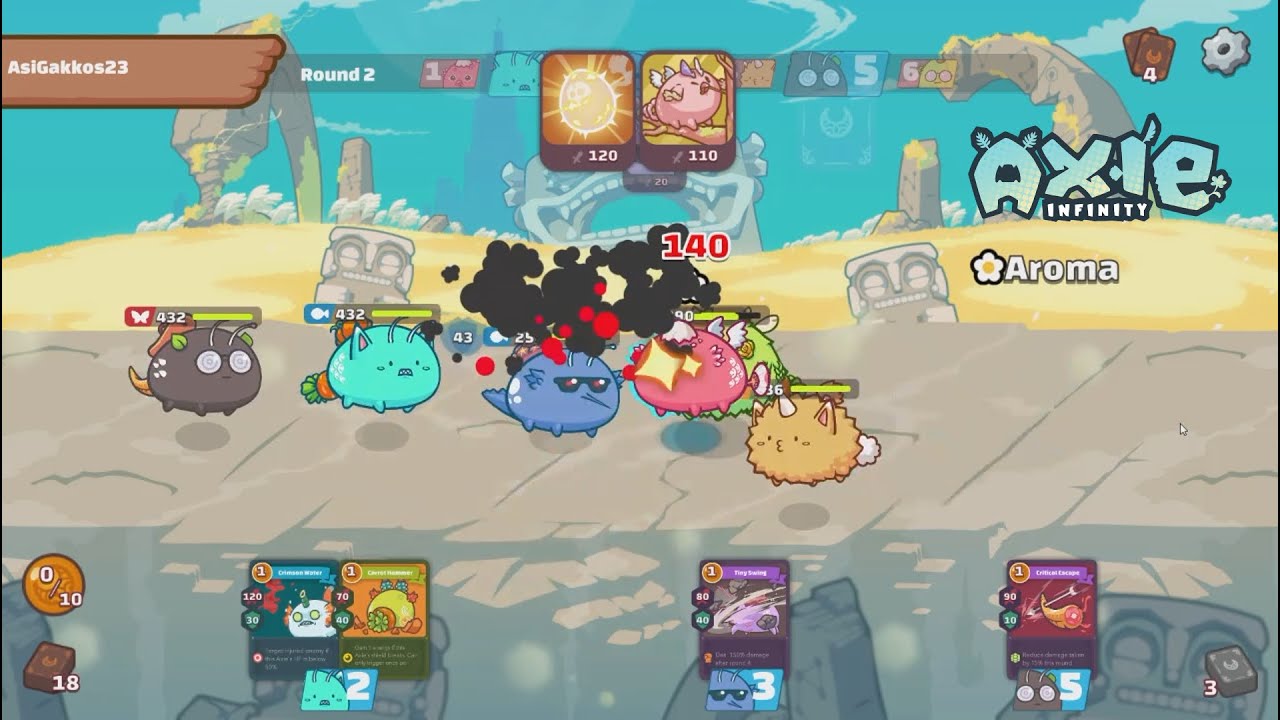 An Almost Flawless Axie Infinity Arena Session - YouTube