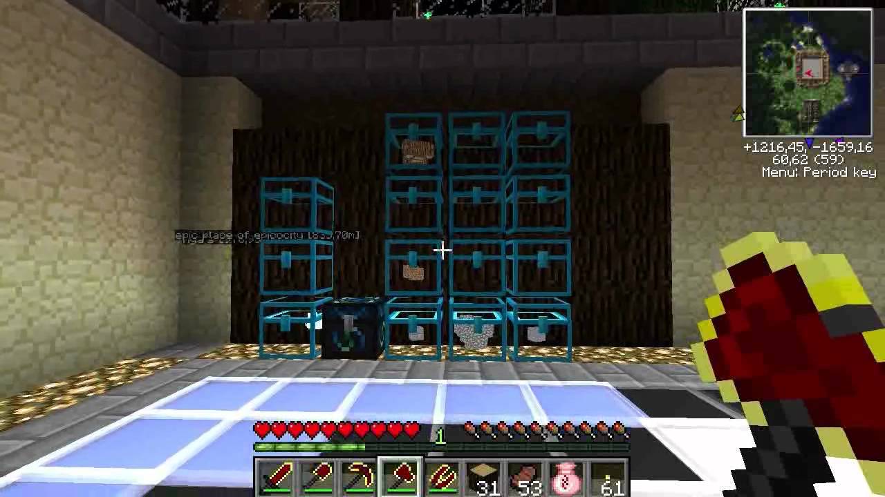 Tekkit ep.7: Epic storage room ! - YouTube