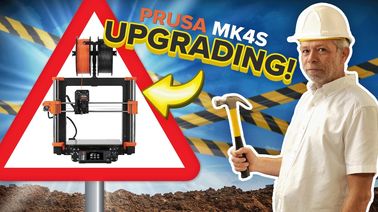 How to upgrade your PRUSA MK4 into an MK4S | Step By Step Guide! - YouTube