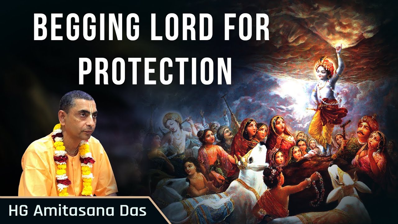 Begging Lord for Protection | Sri Amitasana Das | SB 3.13.29 - YouTube