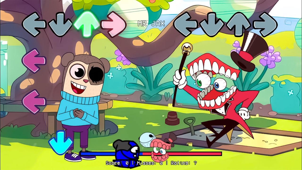 FNF NEW Trifle Thumb Vs Amazing Digital Circus Sings Can Can | Trifle ...