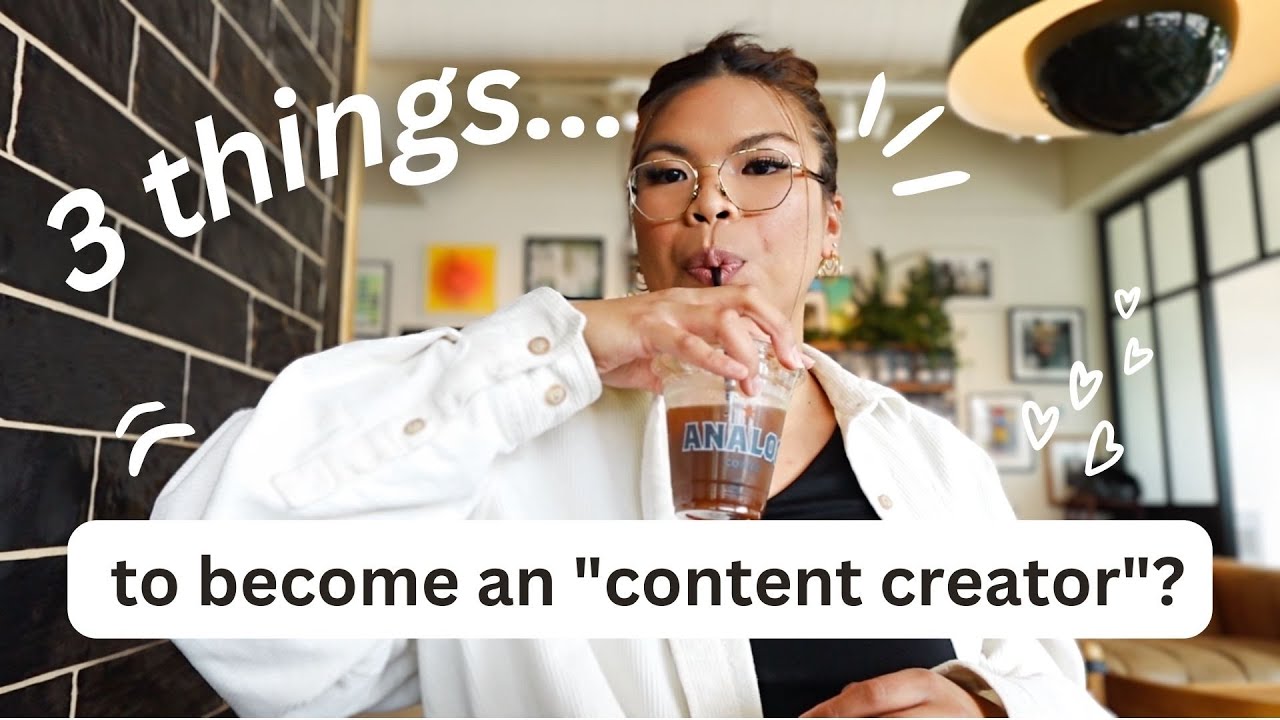 3 things YOU NEED TO KNOW as a CONTENT CREATOR!👀 - YouTube