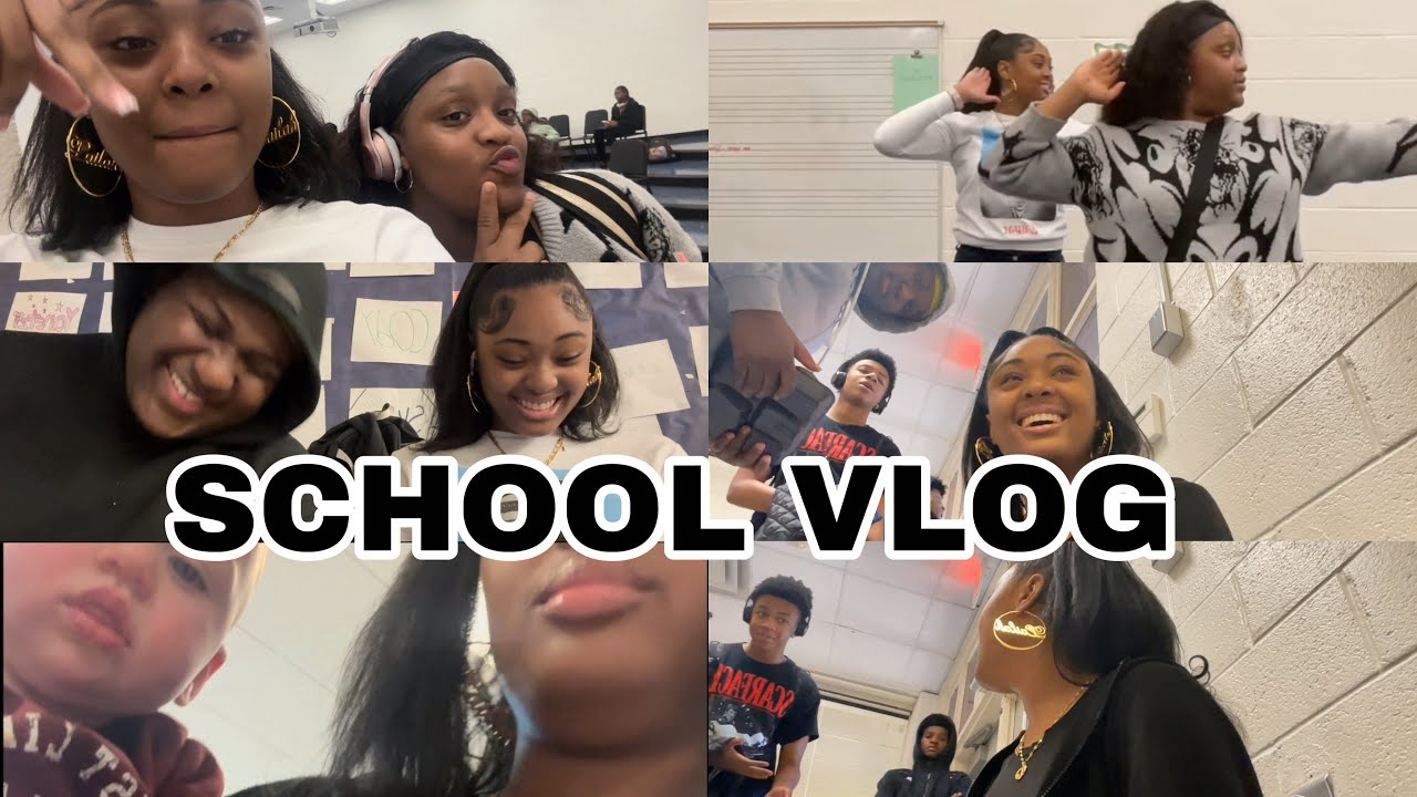 SCHOOL VLOG || * SCHOOL * DANCE * FRIENDS * LAUGHTER * - YouTube