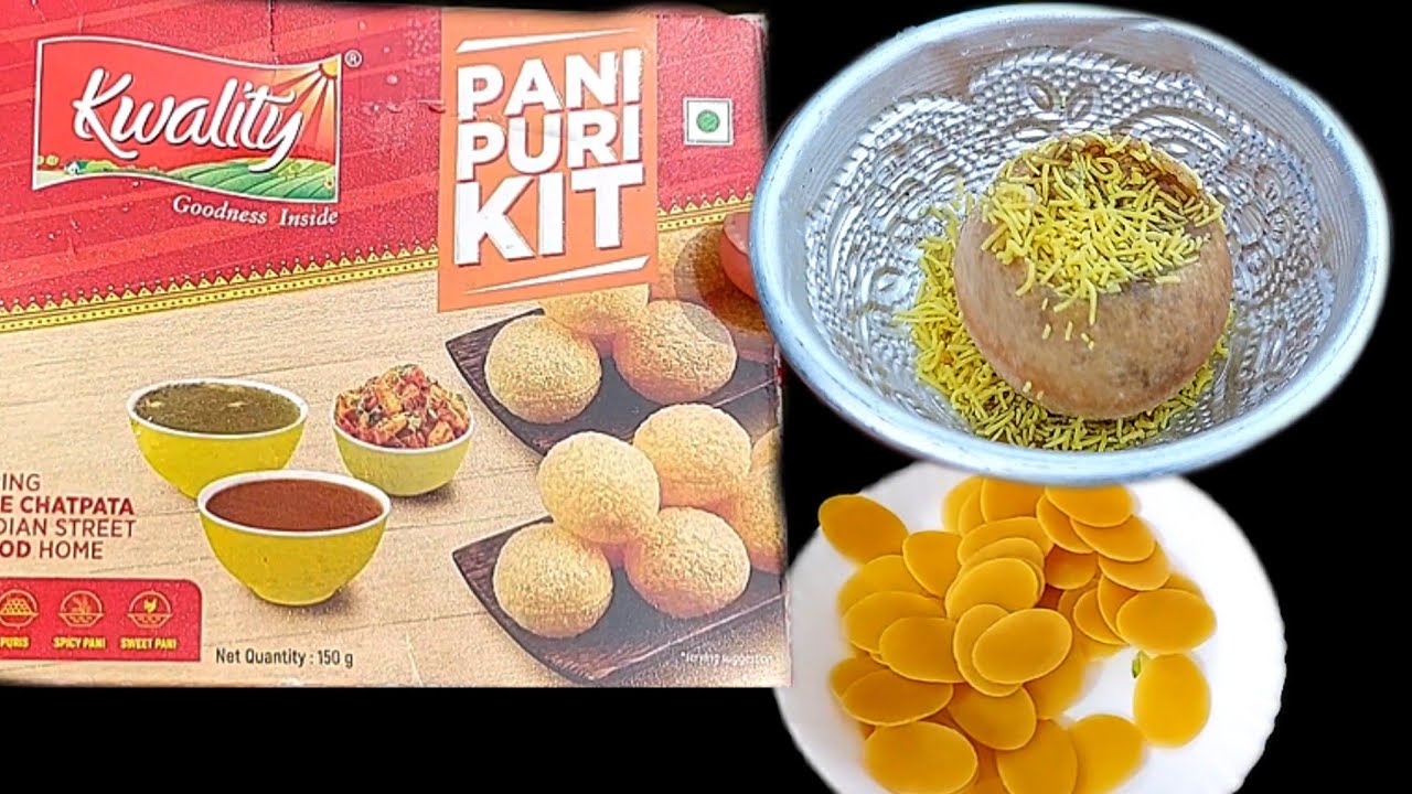 kwality Pani Puri Kit | Kwality Instant Pani Puri Kit | How to make ...