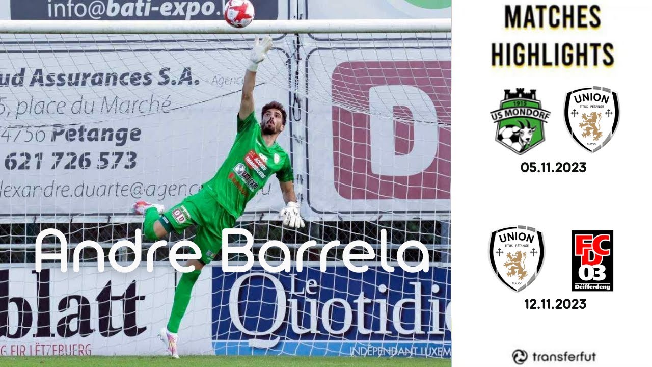 ANDRÉ BARRELA - GOALKEEPER 11/2023 - YouTube