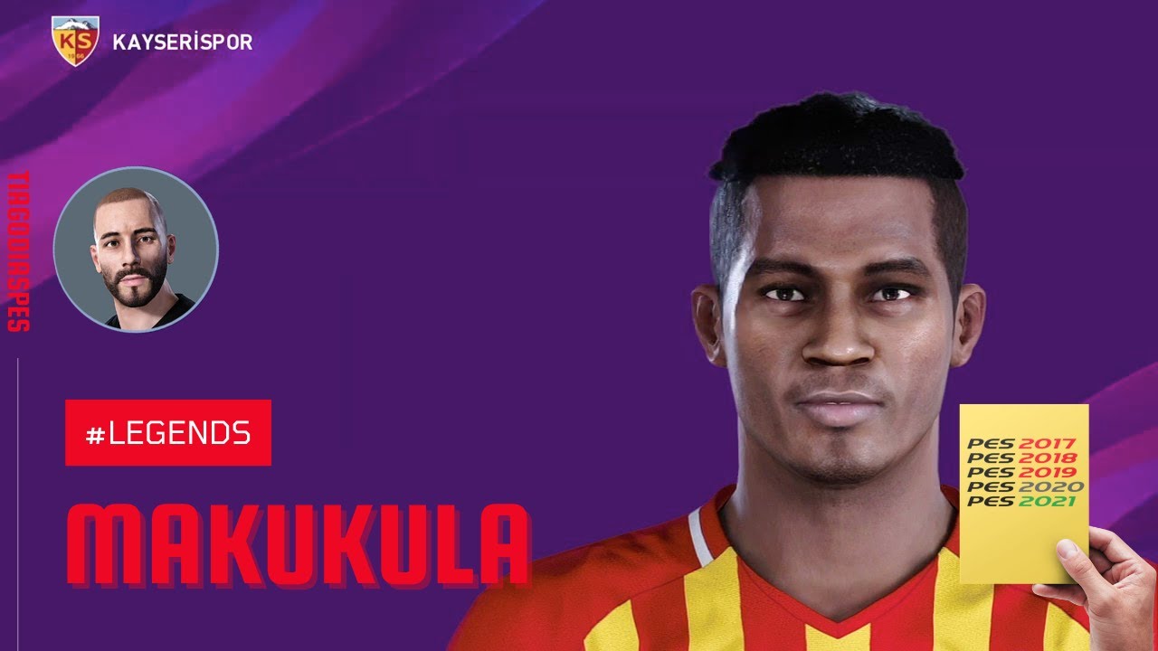 Ariza Makukula Face + Stats | PES 2020 - YouTube