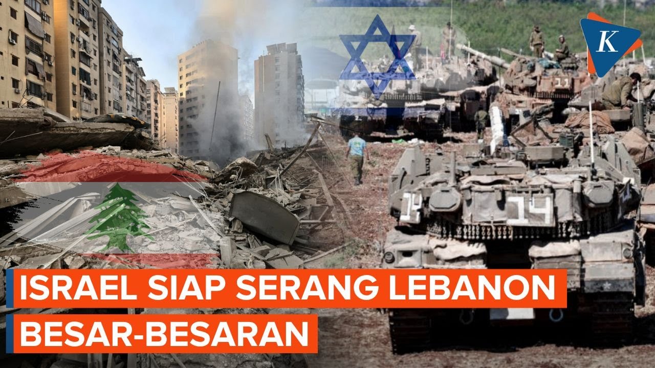 Israel Disebut Siapkan Serangan Skala Besar ke Lebanon - YouTube