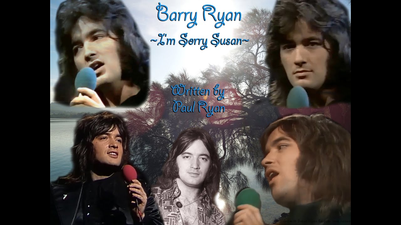 Barry Ryan "I'm Sorry Susan" Written by Paul Ryan & Single Released ...