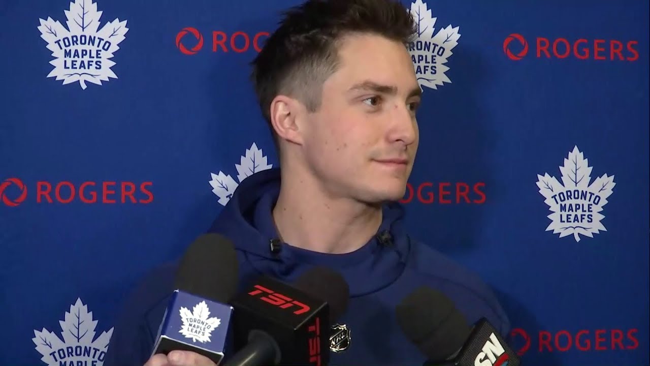 Maple Leafs Pre-Game: Tyler Bozak - March 30, 2018 - YouTube
