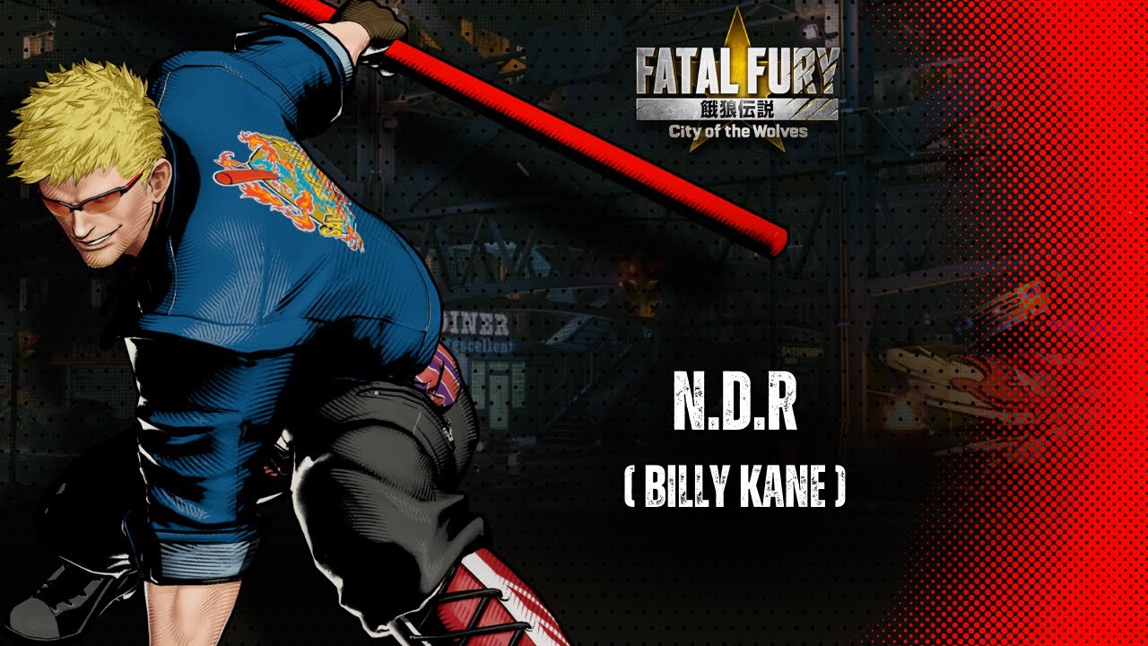 FATAL FURY: CotW BGM 🎧 N.D.R (COTW ver.) - Billy Kane Theme - YouTube