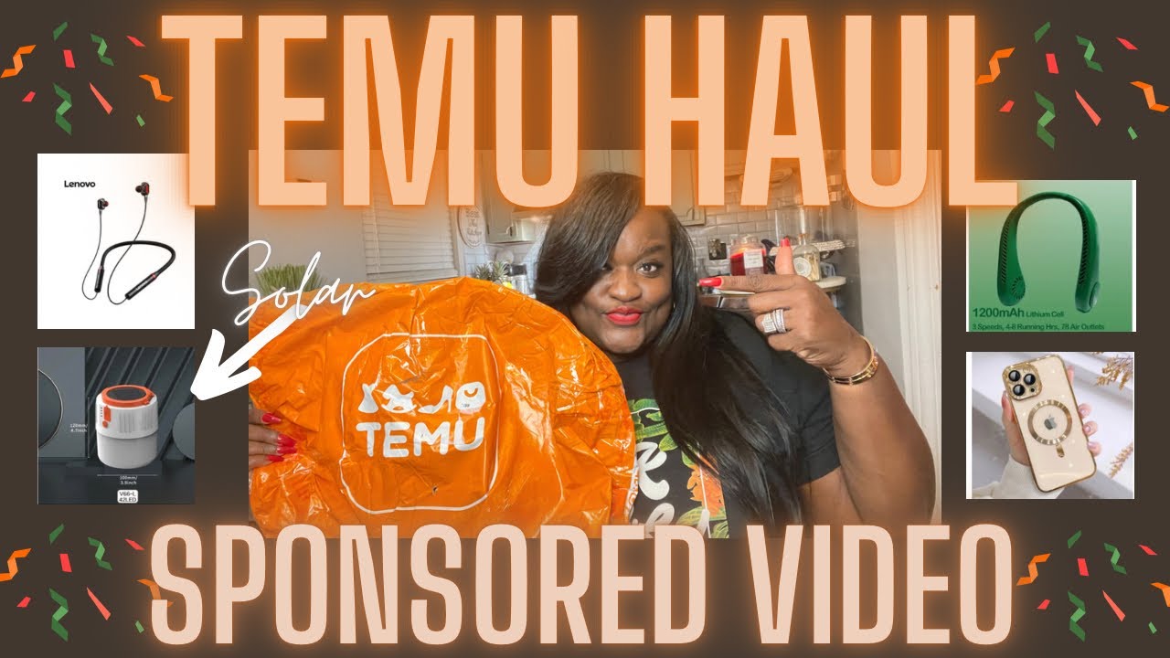 Temu Haul | Awesome Electronics & More | SPONSORED Video - YouTube