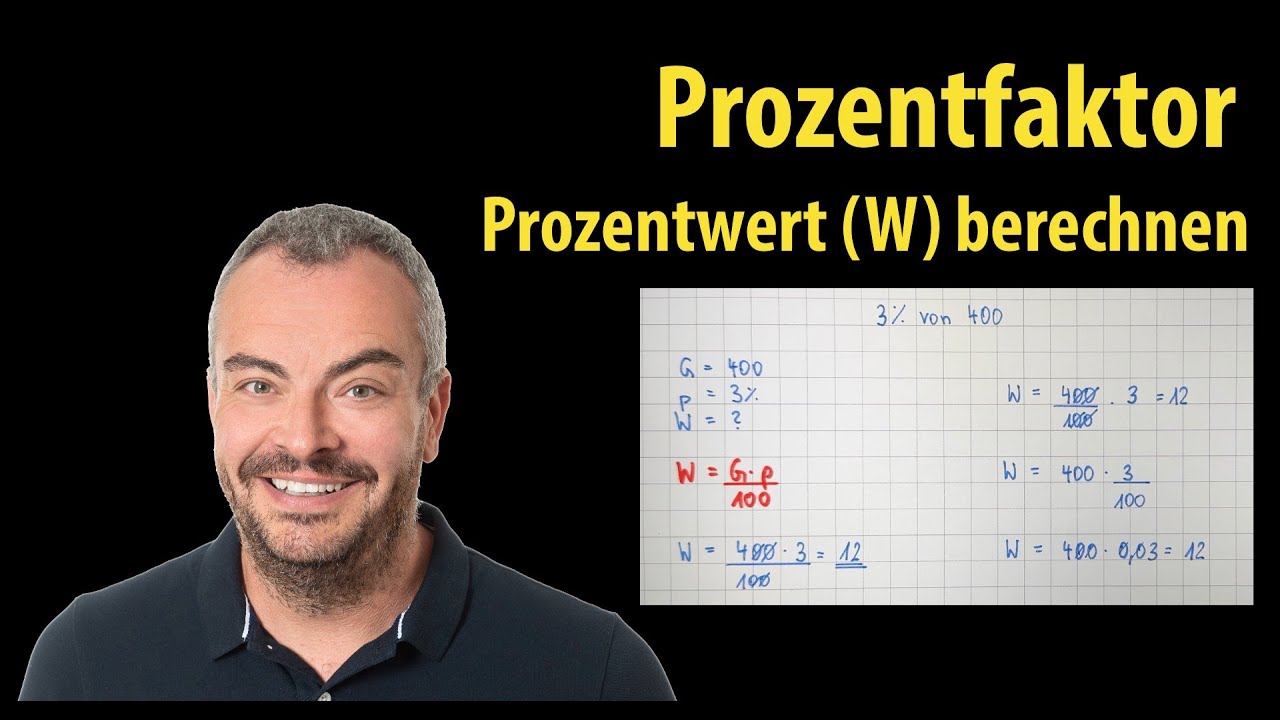 Prozentfaktor (einfach) - schnelle Prozentrechnung | Lehrerschmidt ...