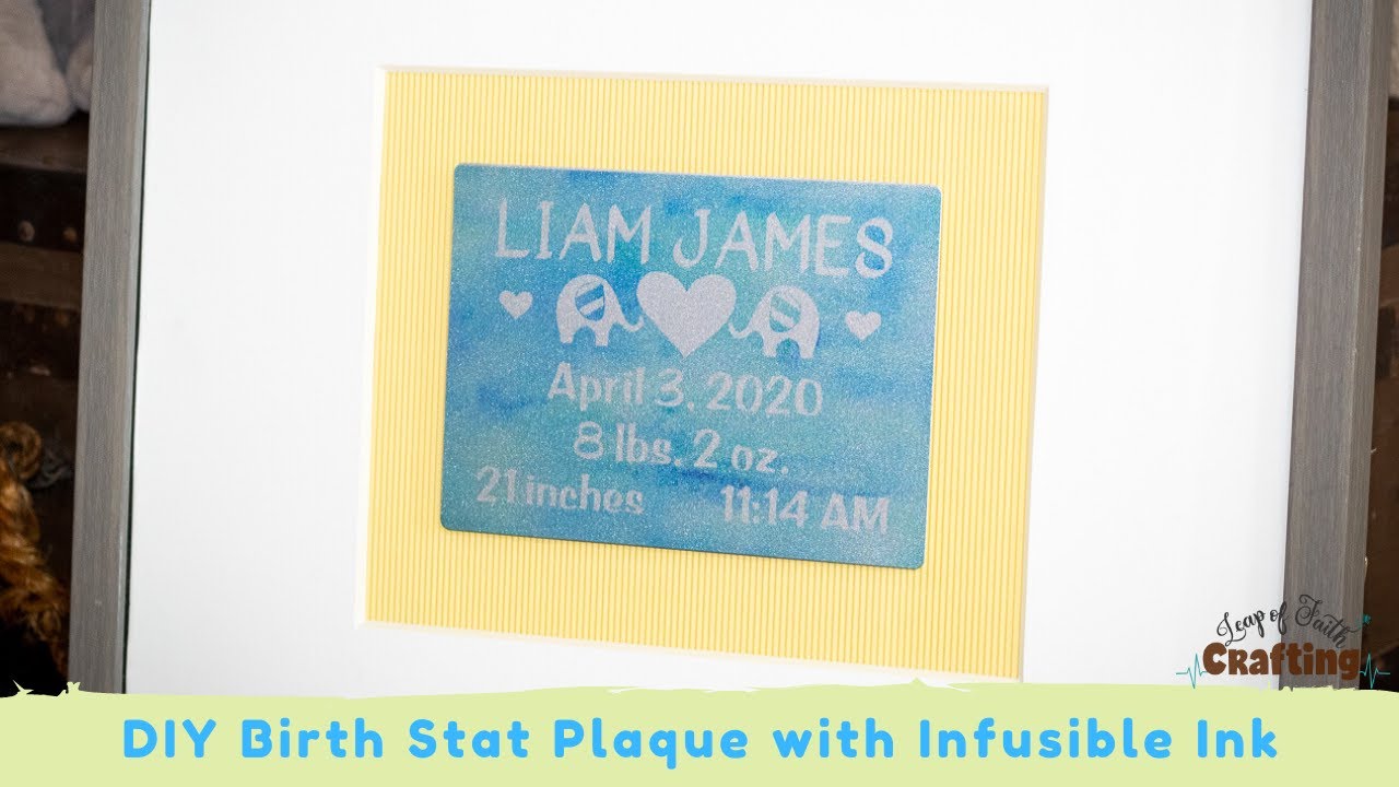 Applying Infusible Ink on Aluminum! - YouTube