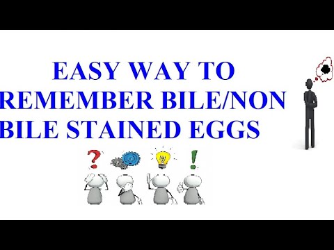 #EASY WAY TO REMEMBER BILE /UNBILE STAINED PARASITIC EGGS#BILE STAINED ...