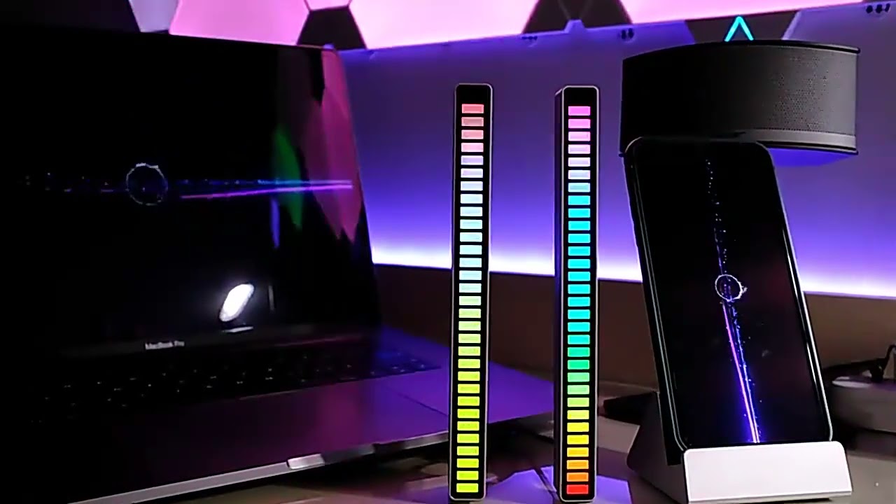 32 Bit Music Level Indicator Aluminum Bar Voice Sound Control Audio ...