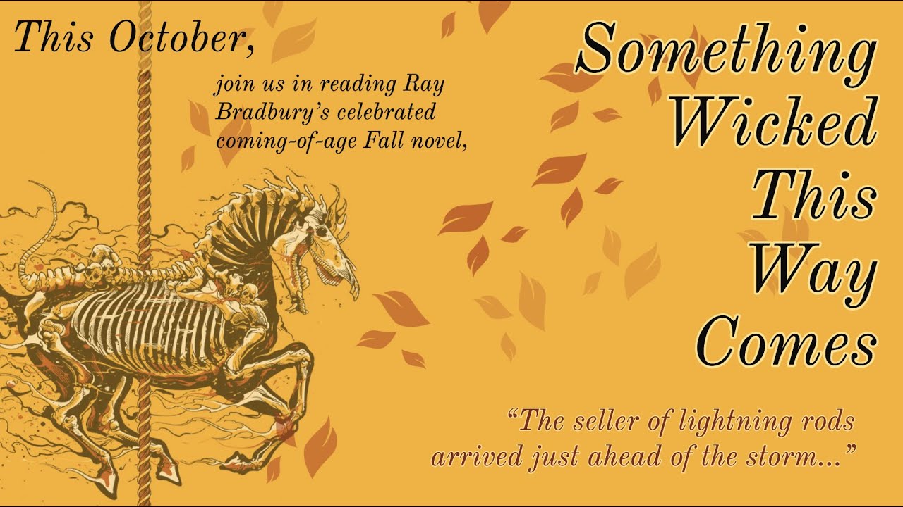 Something Wicked This Way Comes Book Club | October 2021 - YouTube