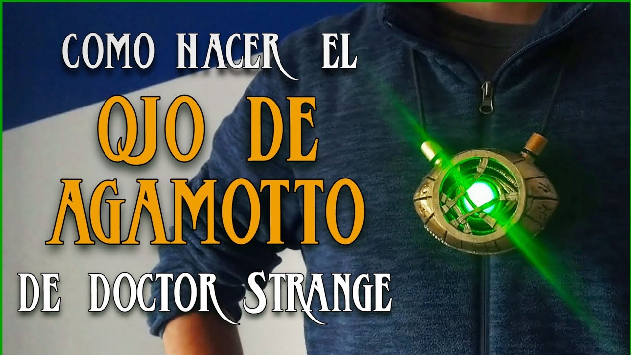 Cómo hacer el OJO DE AGAMOTTO de DOCTOR STRANGE - DIY - Collar de ...