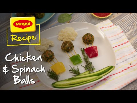 Chicken and Spinach Balls Recipe. MAGGI Recipes