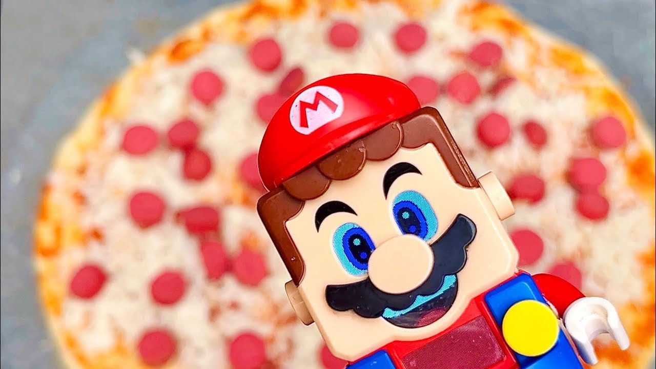 Lego Super Mario Makes Italian Pizza! Will Princess Peach Like It? # ...