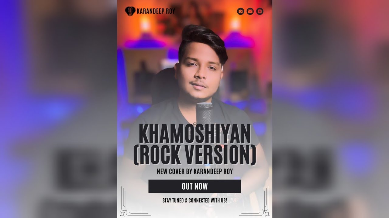 Khamoshiyan (Rock version) || Karan Deep Roy || Studio version || #shorts - YouTube