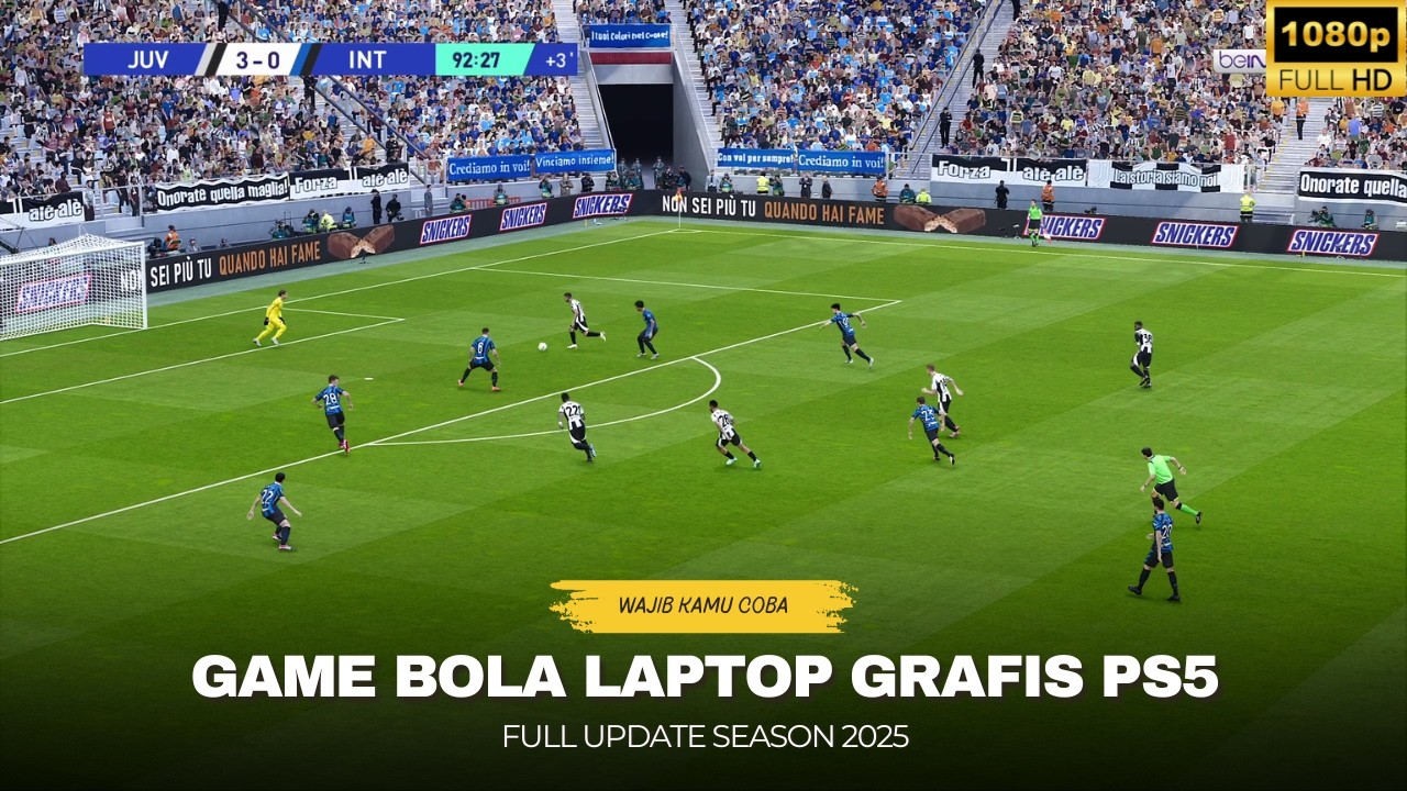GAME BOLA TERBAIK🔥UNTUK PC LAPTOP GRAFIS PS5 | FL2025 SEASON 2025 ...