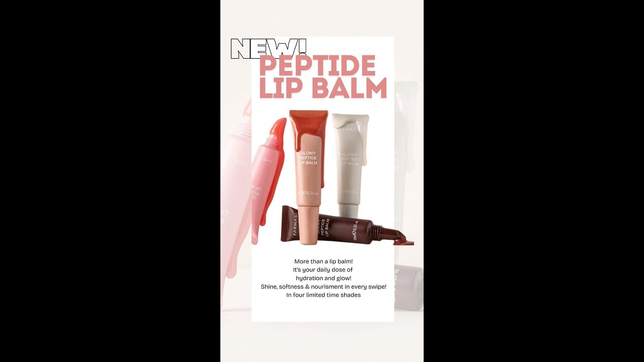 [NEW] Glowy Peptide Lip Balm farmasi Hydrates shines and gives your ...