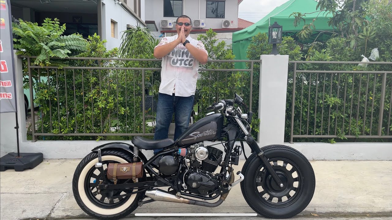 keeway 200 จัดทรงBobber ราคา34,500 - YouTube