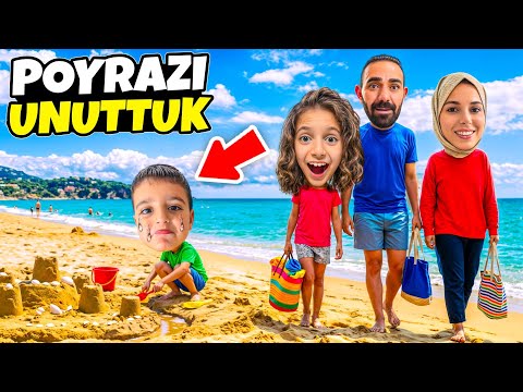 POYRAZI PLAJDA UNUTUP EVE GELDİK!!!ELİFE BÜYÜK ŞOK!!!