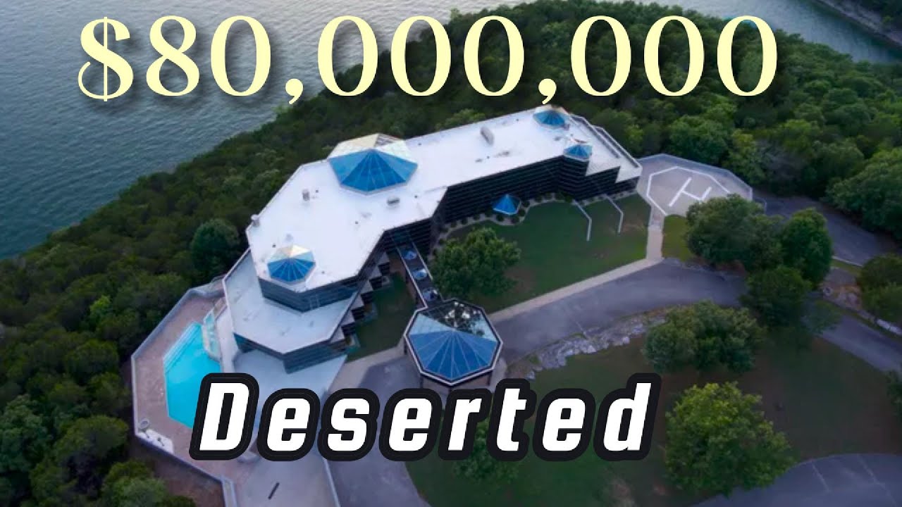 The Abandoned $80,000,000 Glass Mega Mansion Update - YouTube